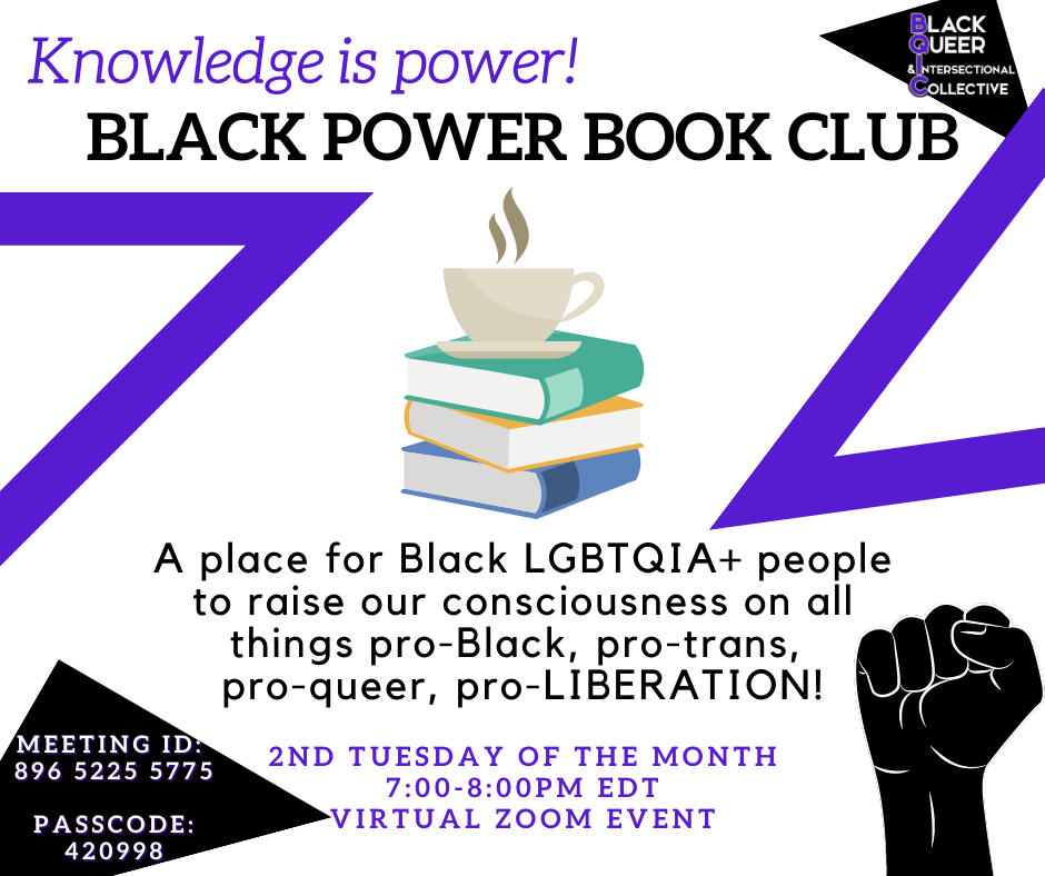 Black Power Book Club – Black Queer & Intersectional Collective